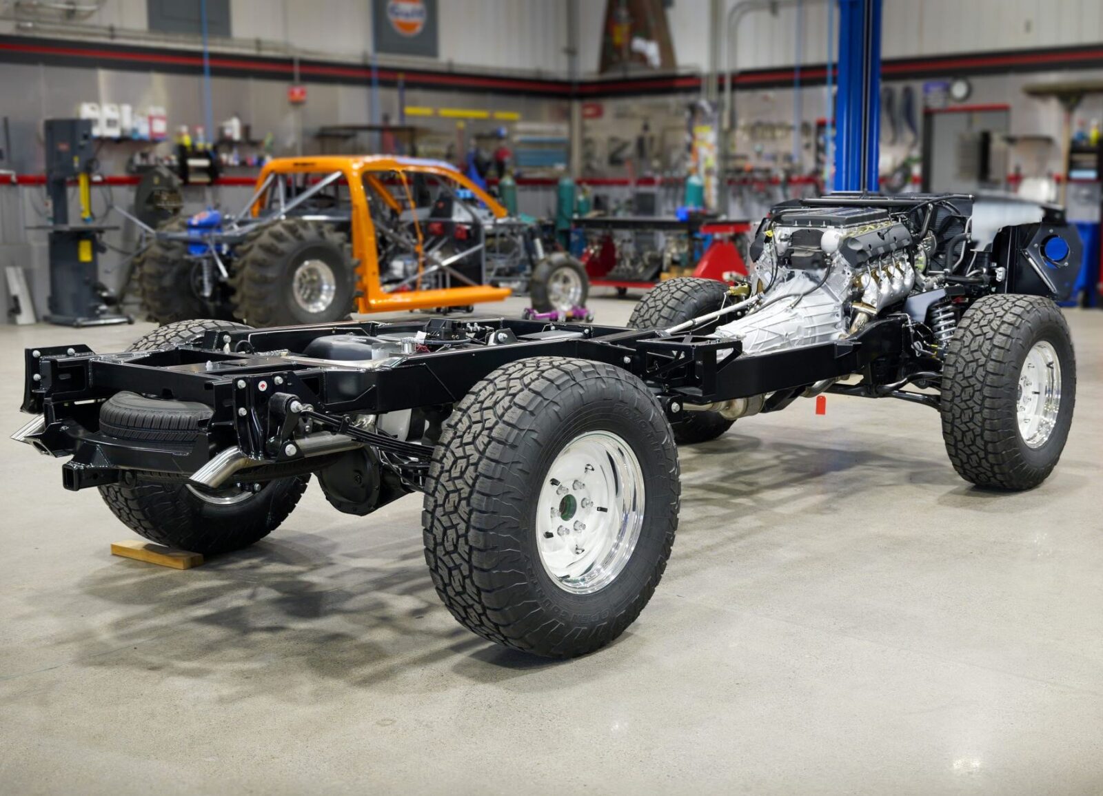 Body Needed: A Roadster Shop GM Pickup 4×4 Chassis + 650 BHP LT4 V8