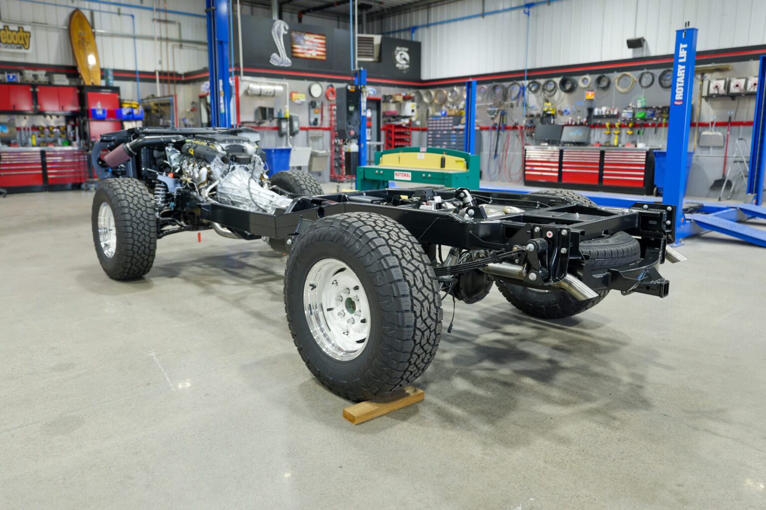 Body Needed: A Roadster Shop GM Pickup 4×4 Chassis + 650 BHP LT4 V8