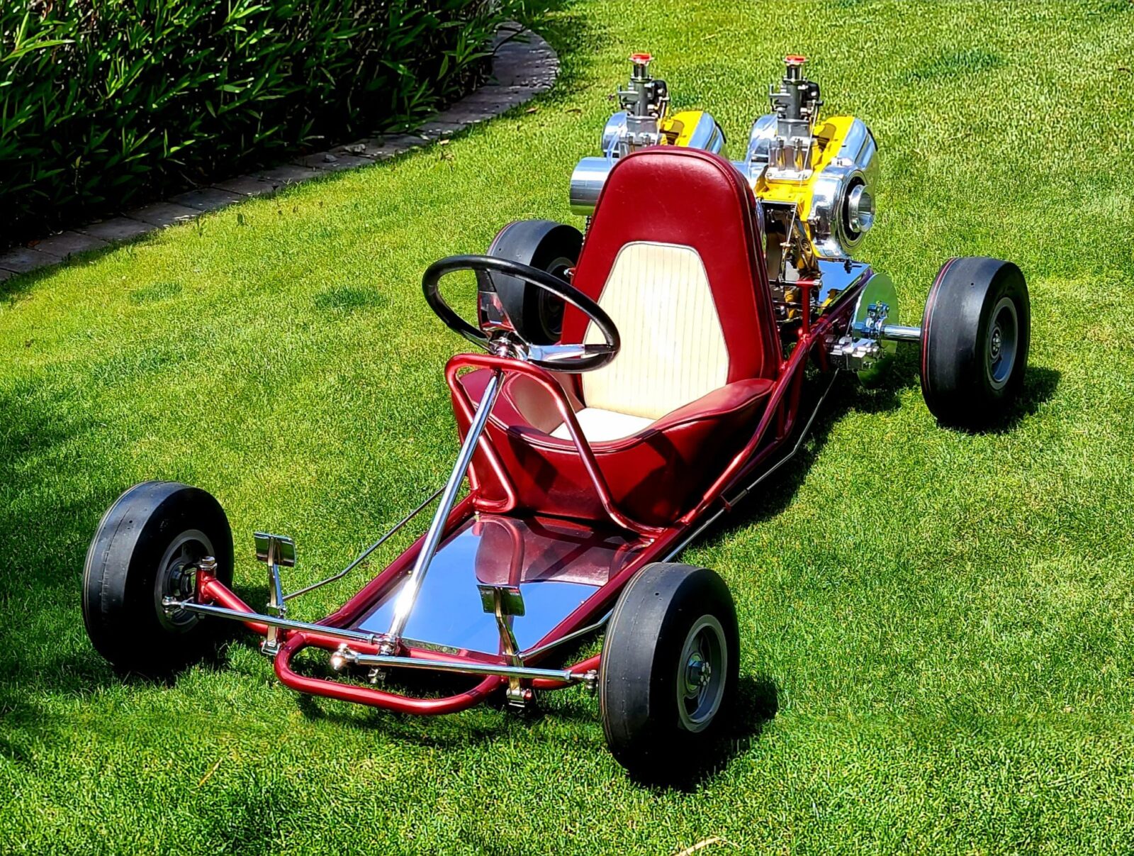 Twin-Engined! A Vintage 1962 McCulloch 200 Go-Kart For Sale