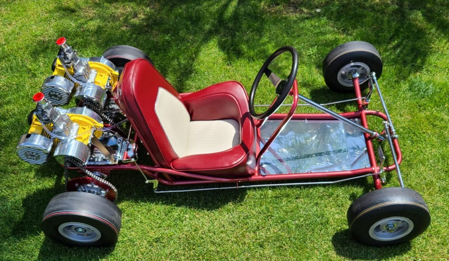 Twin-Engined! A Vintage 1962 McCulloch 200 Go-Kart For Sale