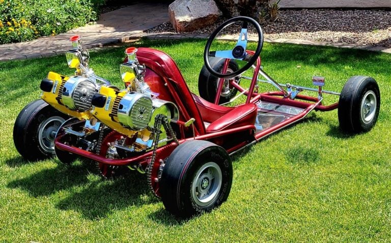 Twin-Engined! A Vintage 1962 McCulloch 200 Go-Kart For Sale