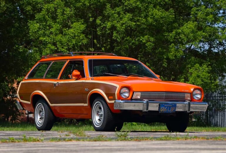 Time Capsule Survivor: A 1974 Ford Pinto Squire Wagon