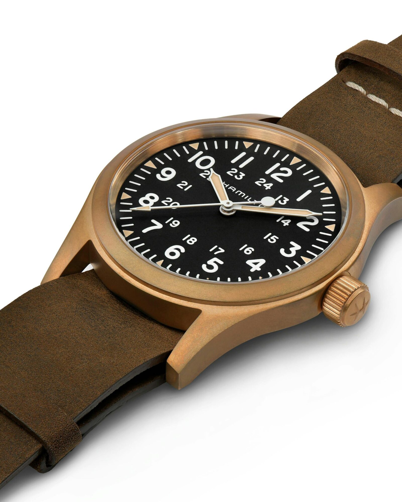 Made In Switzerland: The Hamilton Mechanical Bronze Khaki Field Watch