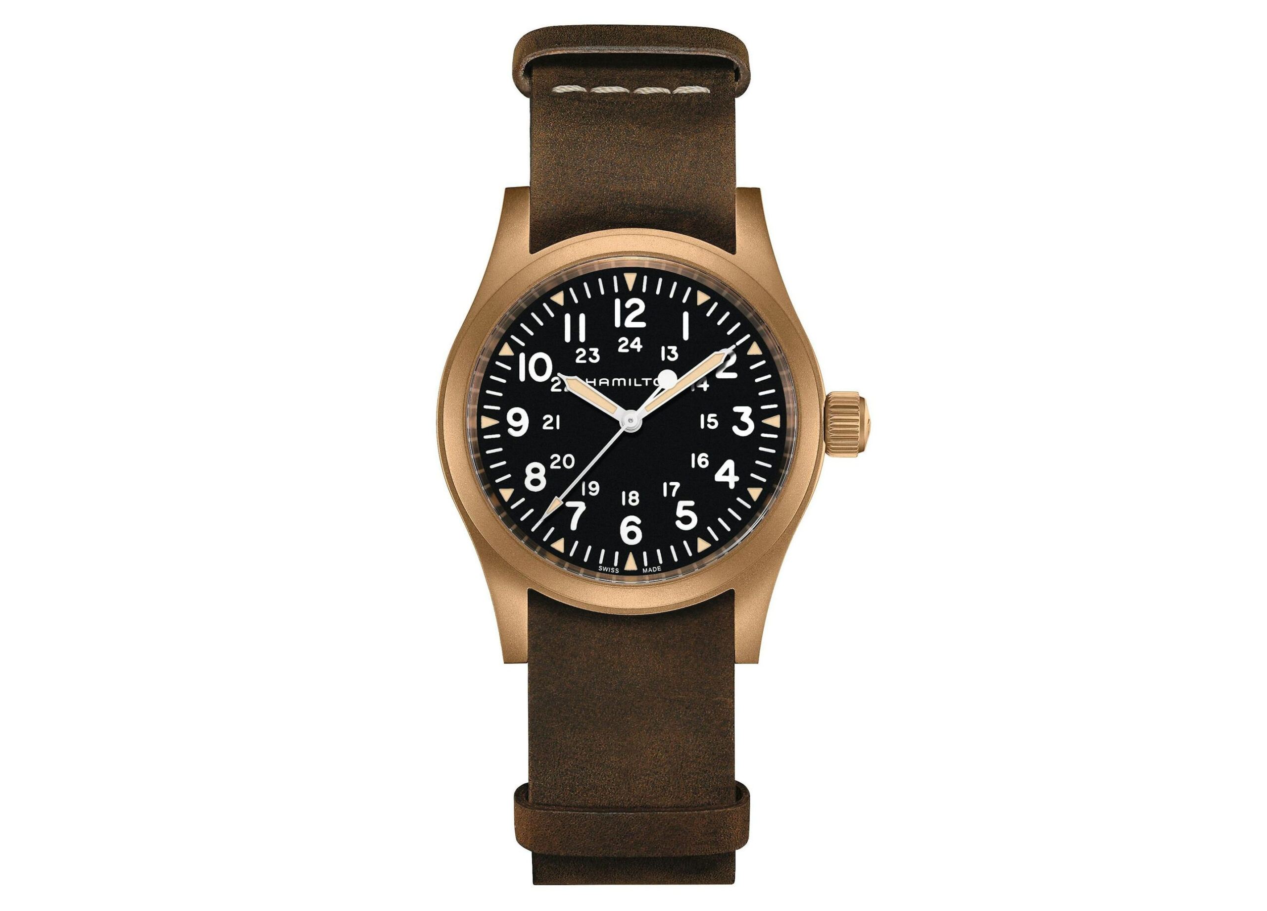 Made In Switzerland: The Hamilton Mechanical Bronze Khaki Field Watch
