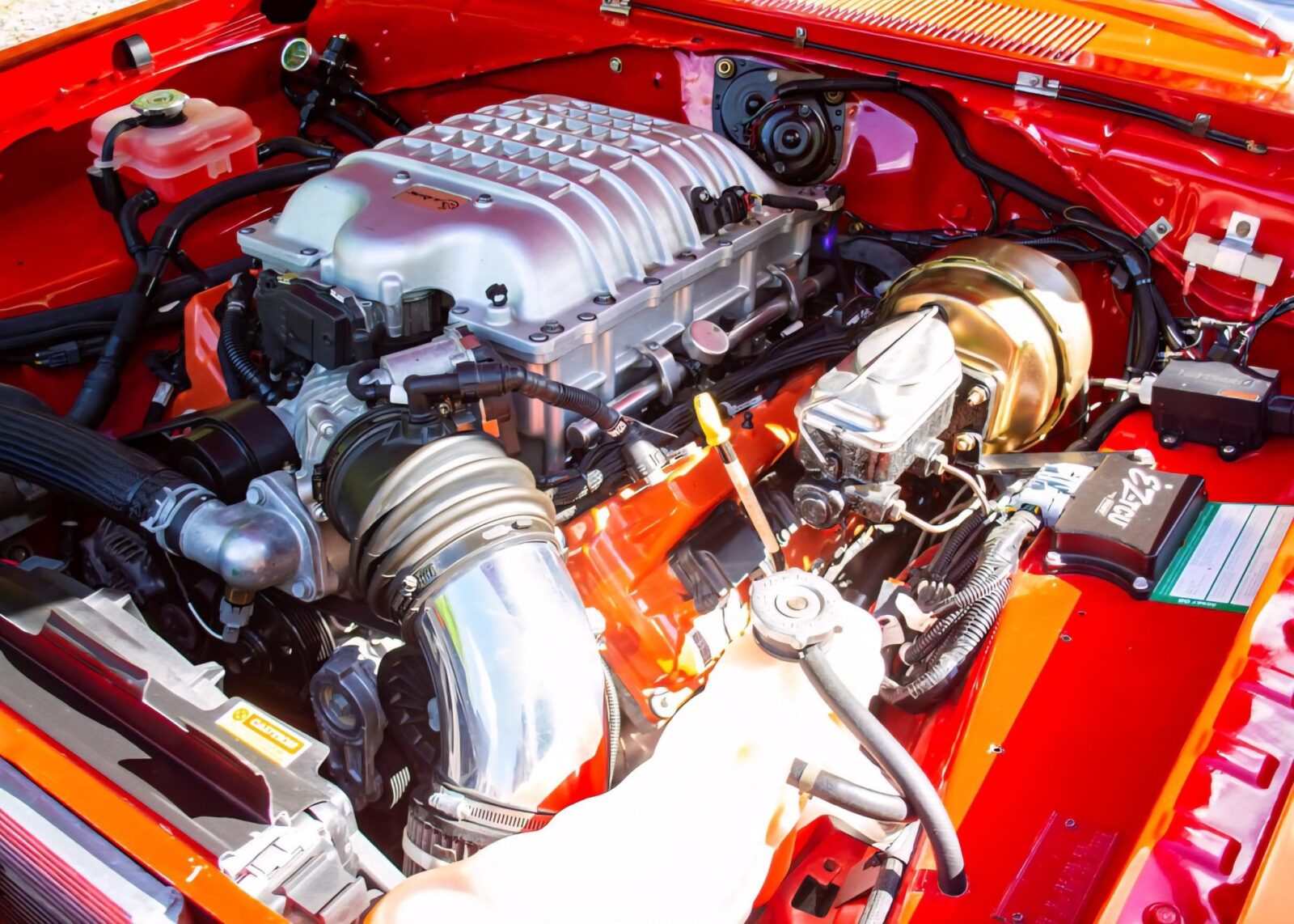 Hellcat-Swapped: A 1972 Dodge Demon With 707 BHP