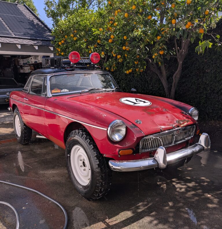Safari Roadster For Sale: A 5.0 V8 MGB Project Car
