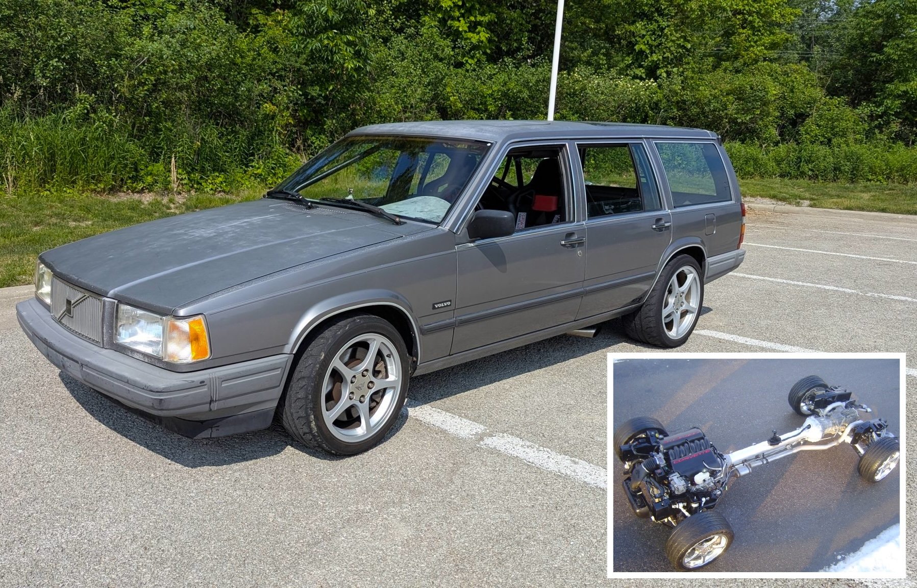 A “Volvette” Sleeper: A Volvo 740 Wagon On A C5 Corvette Platform