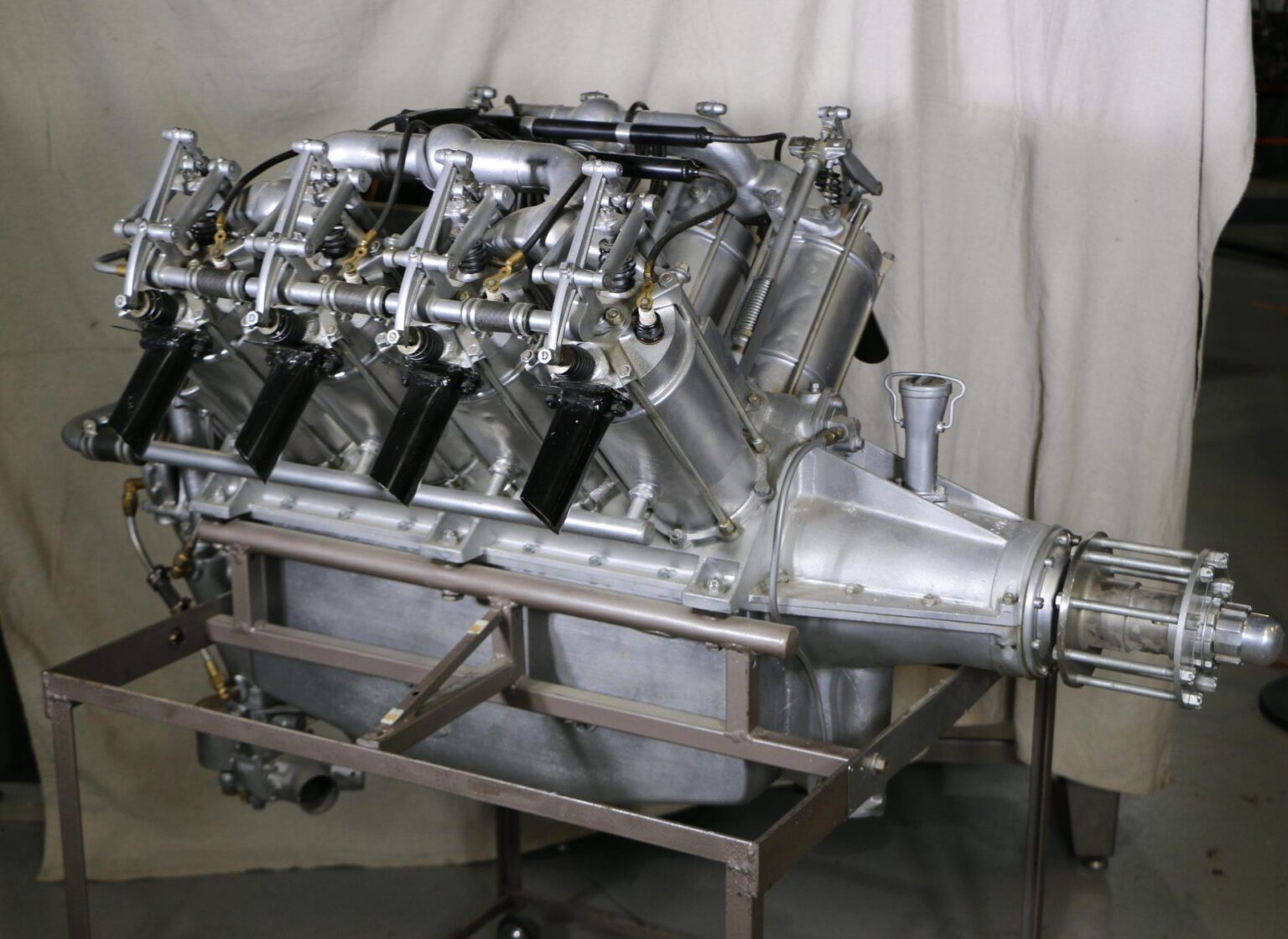 The Rare American-Made Curtiss OX-5 V8 Engine