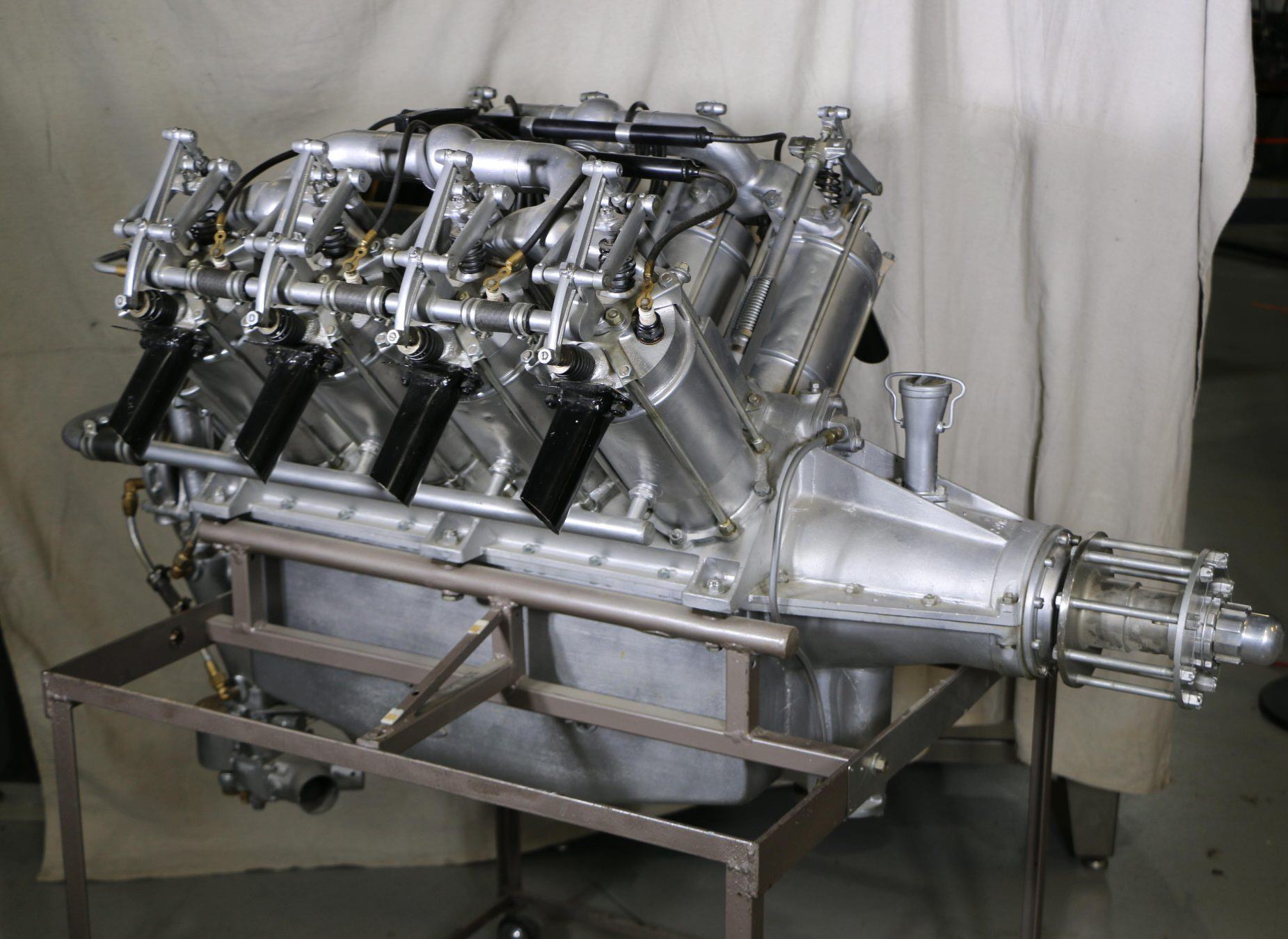 The Rare American-Made Curtiss OX-5 V8 Engine