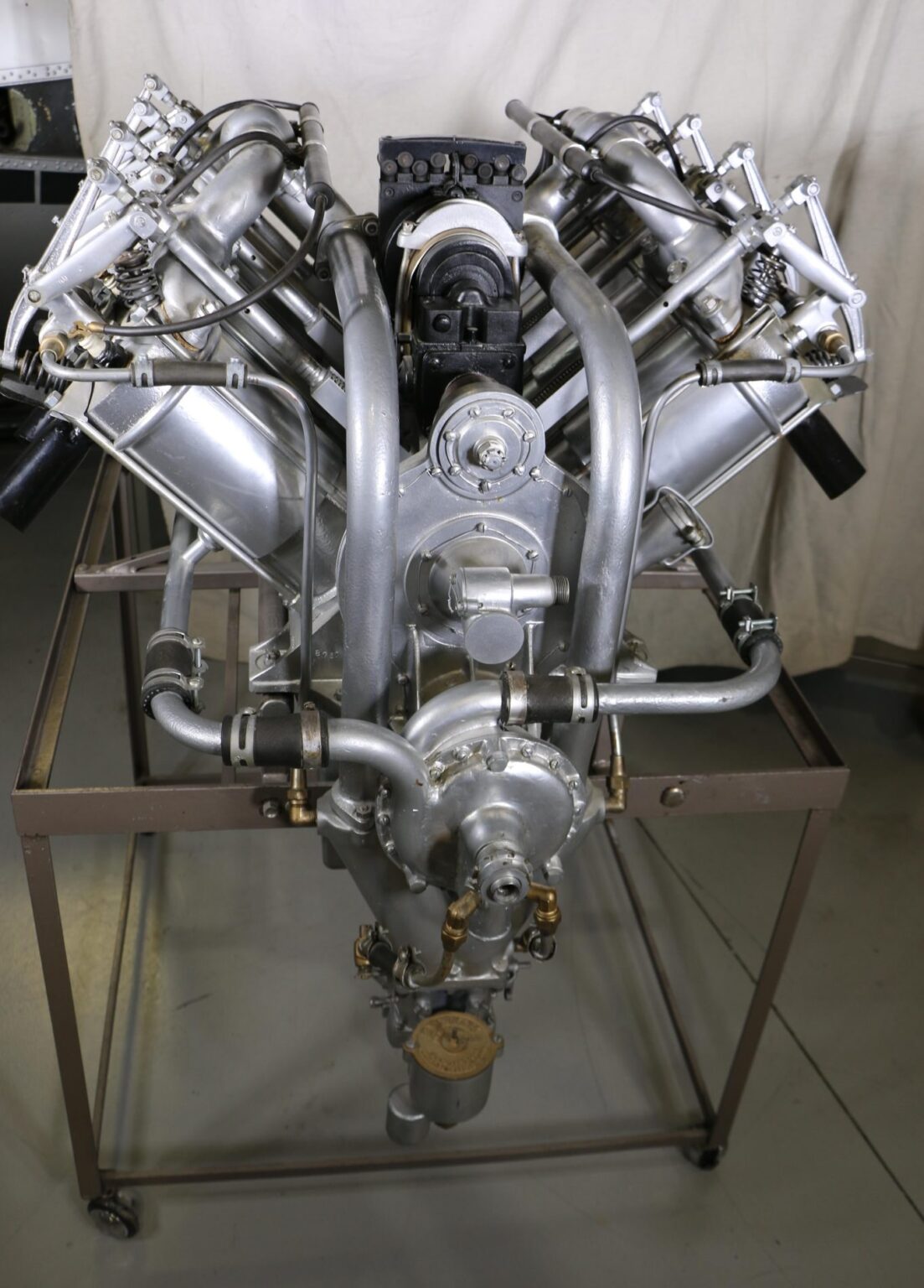 The Rare American-Made Curtiss OX-5 V8 Engine