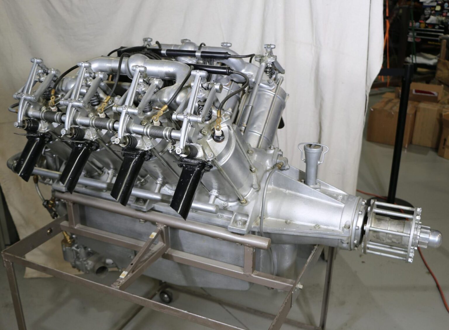 The Rare American-Made Curtiss OX-5 V8 Engine