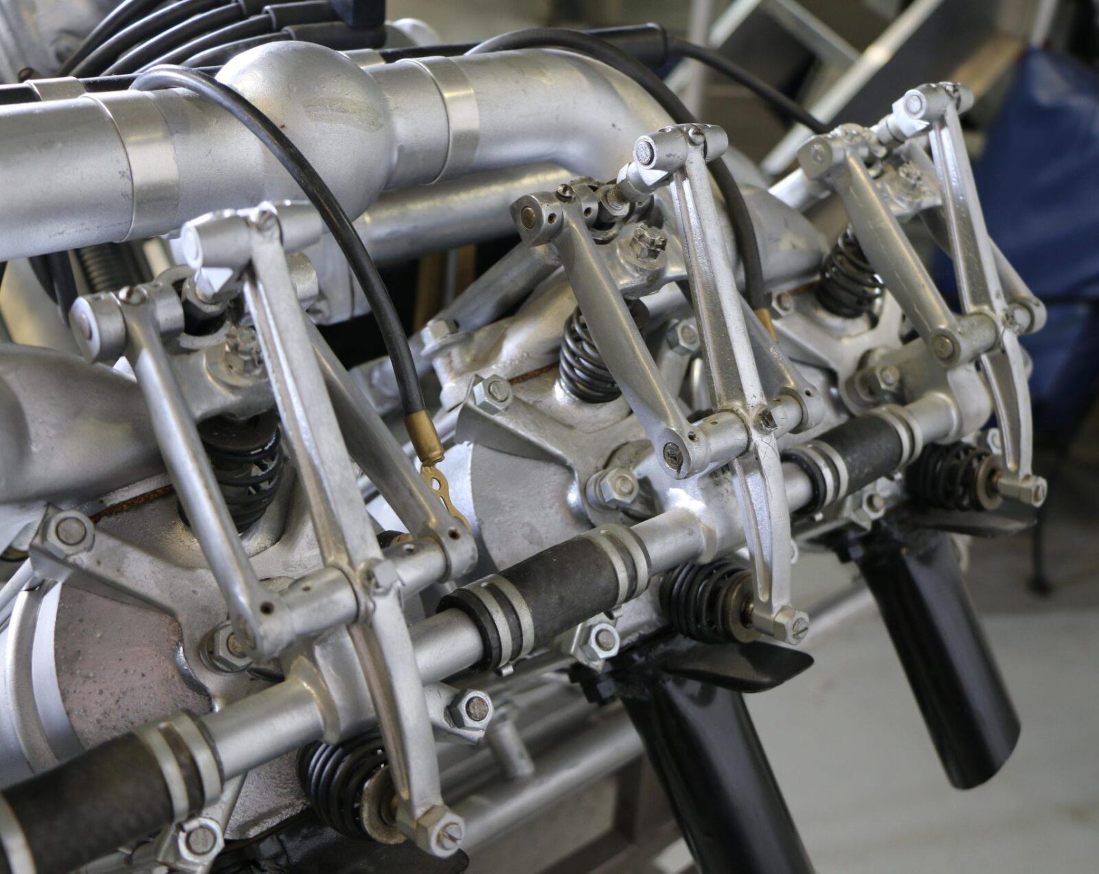 The Rare American-Made Curtiss OX-5 V8 Engine