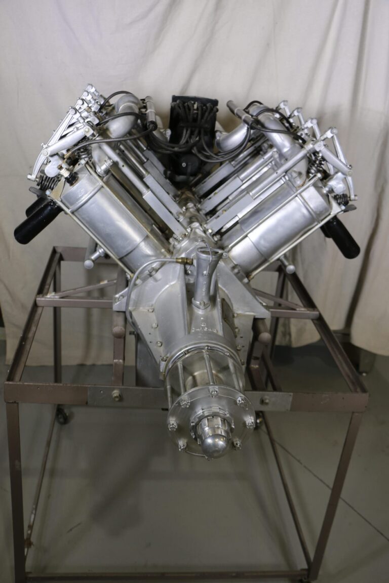 The Rare American-Made Curtiss OX-5 V8 Engine