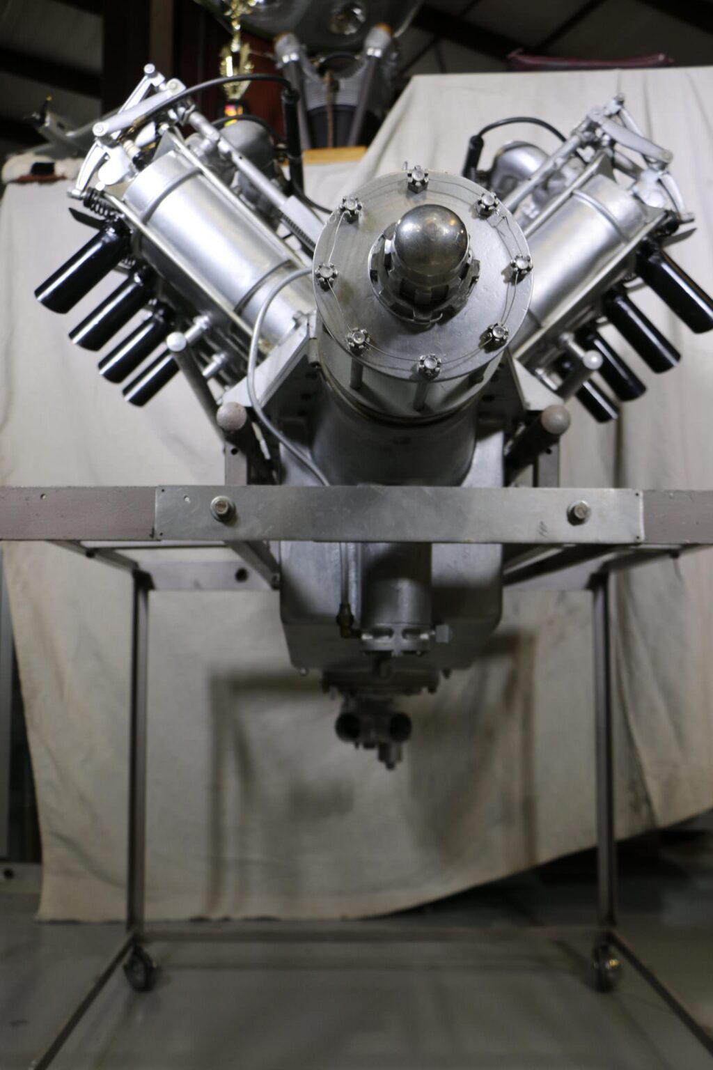 The Rare American-Made Curtiss OX-5 V8 Engine