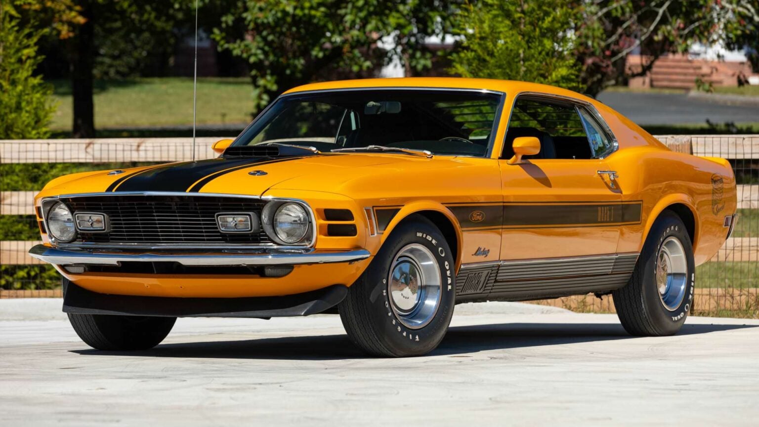 A Rare 1970 Ford Mustang Mach 1 "Twister Special"
