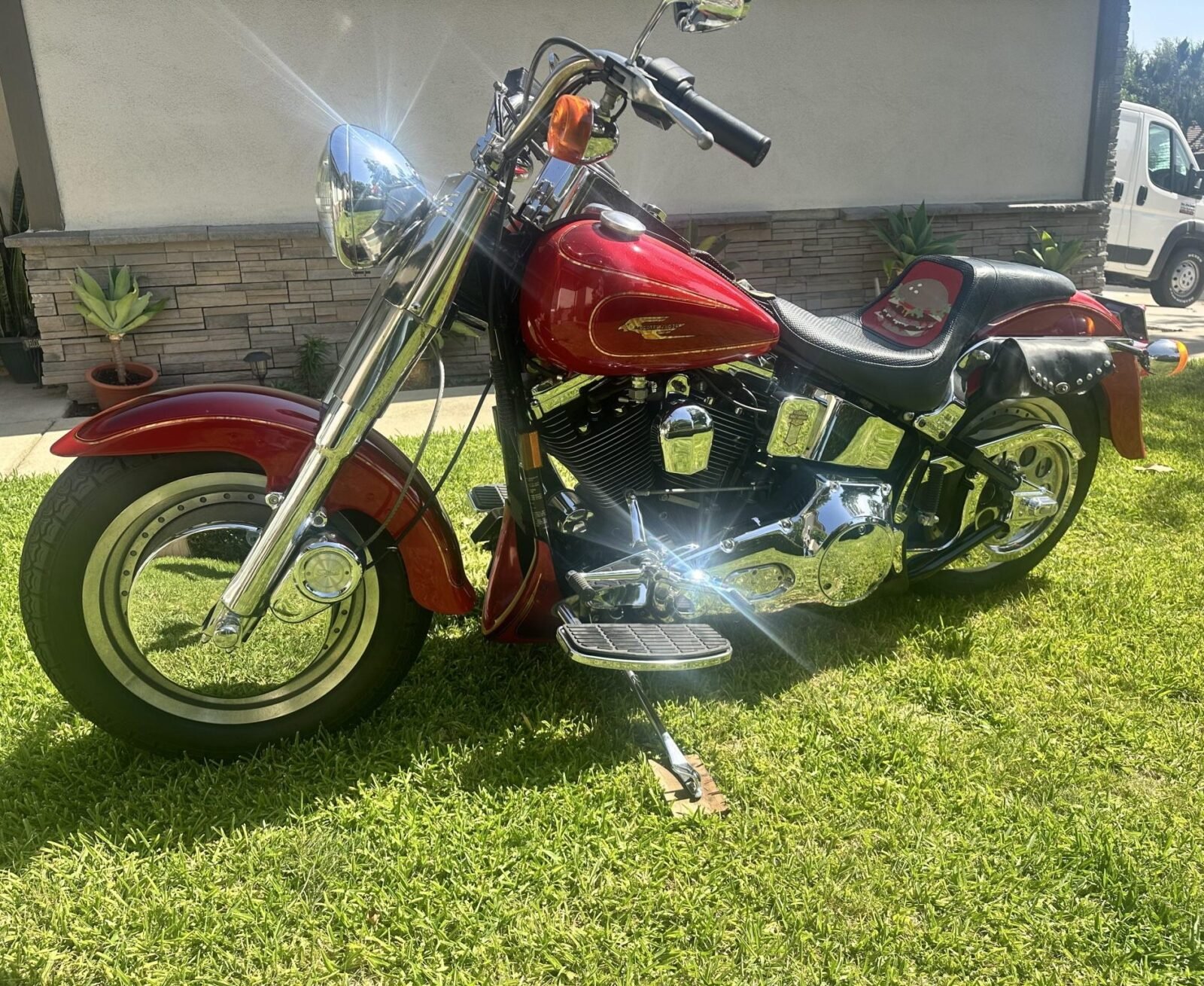 Owned By George Foreman For 30 Years: A 1992 Harley-Davidson Fat Boy