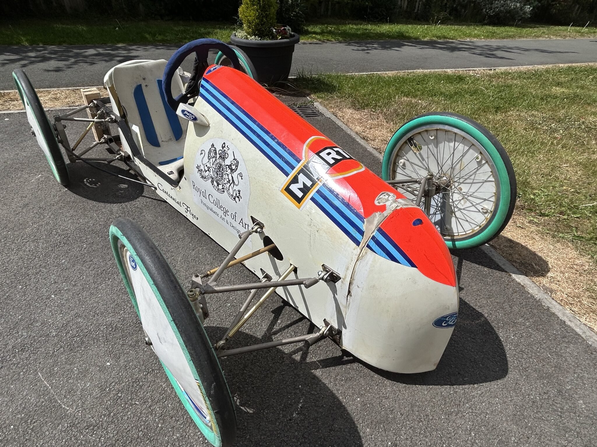 A Gravity Racer Developed Under Peter Stevens + Driven By Tiff Needell