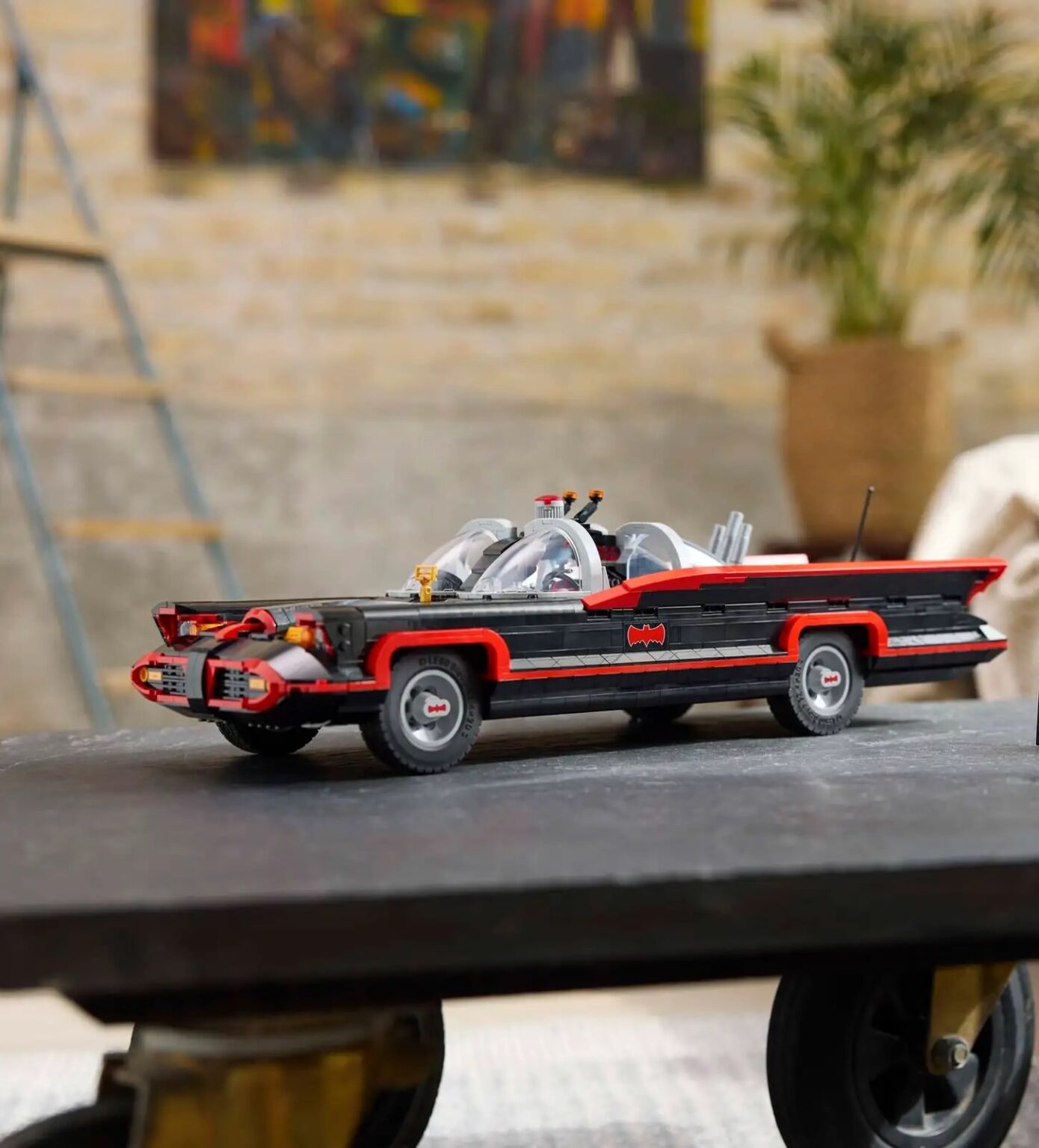 The Half-Meter-Long Lego 1966 Batmobile™ Kit: 1,822 Pieces