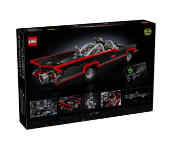 The Half-Meter-Long Lego 1966 Batmobile™ Kit: 1,822 Pieces