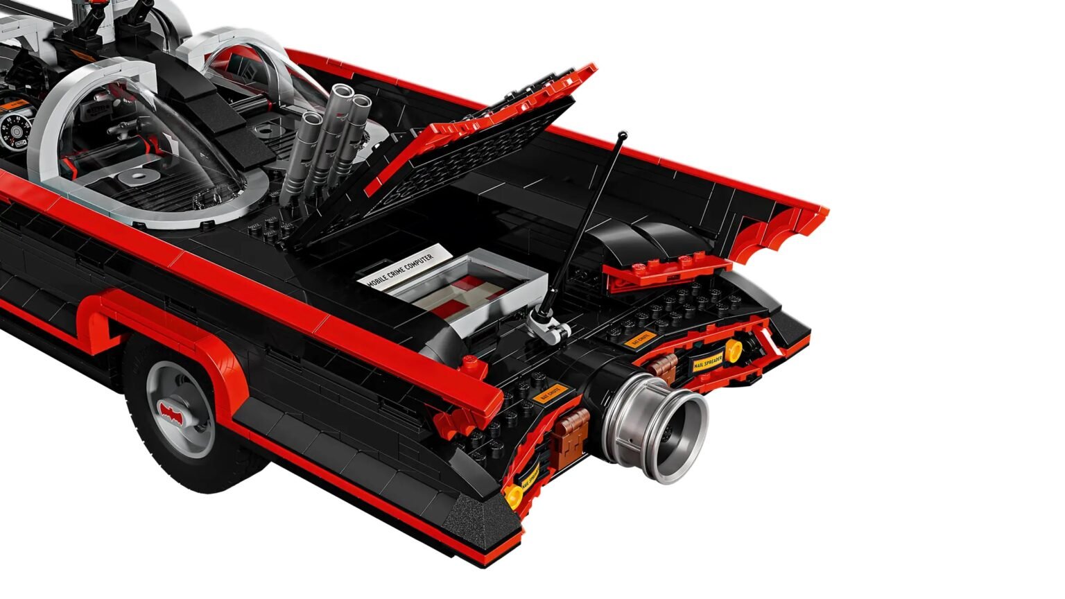 The Half-Meter-Long Lego 1966 Batmobile™ Kit: 1,822 Pieces