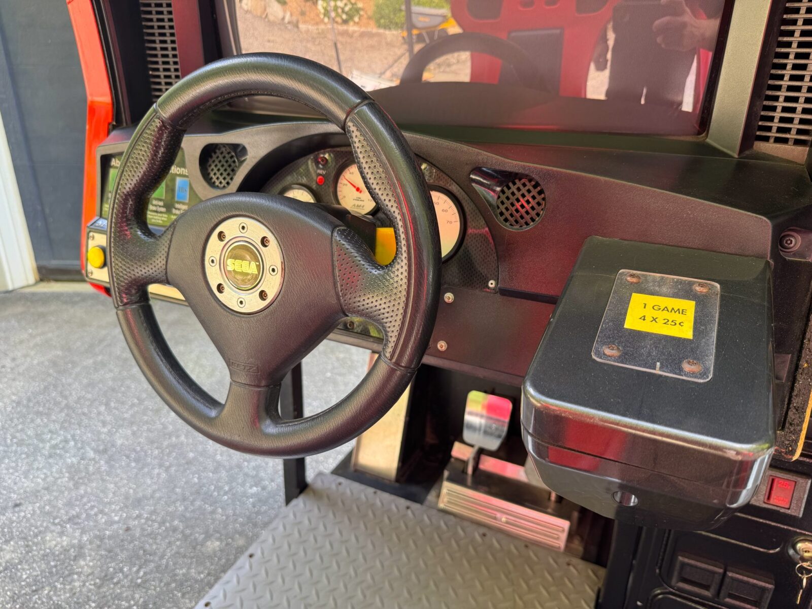 Two Player: An Original Sega Ferrari F355 Challenge Arcade Game