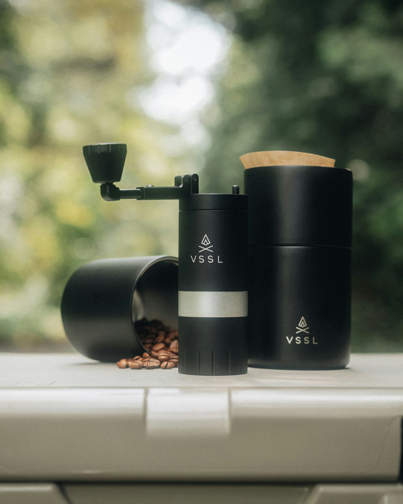 The VSSL Nest Pour Over Coffee Kit: World Class Campsite Coffee