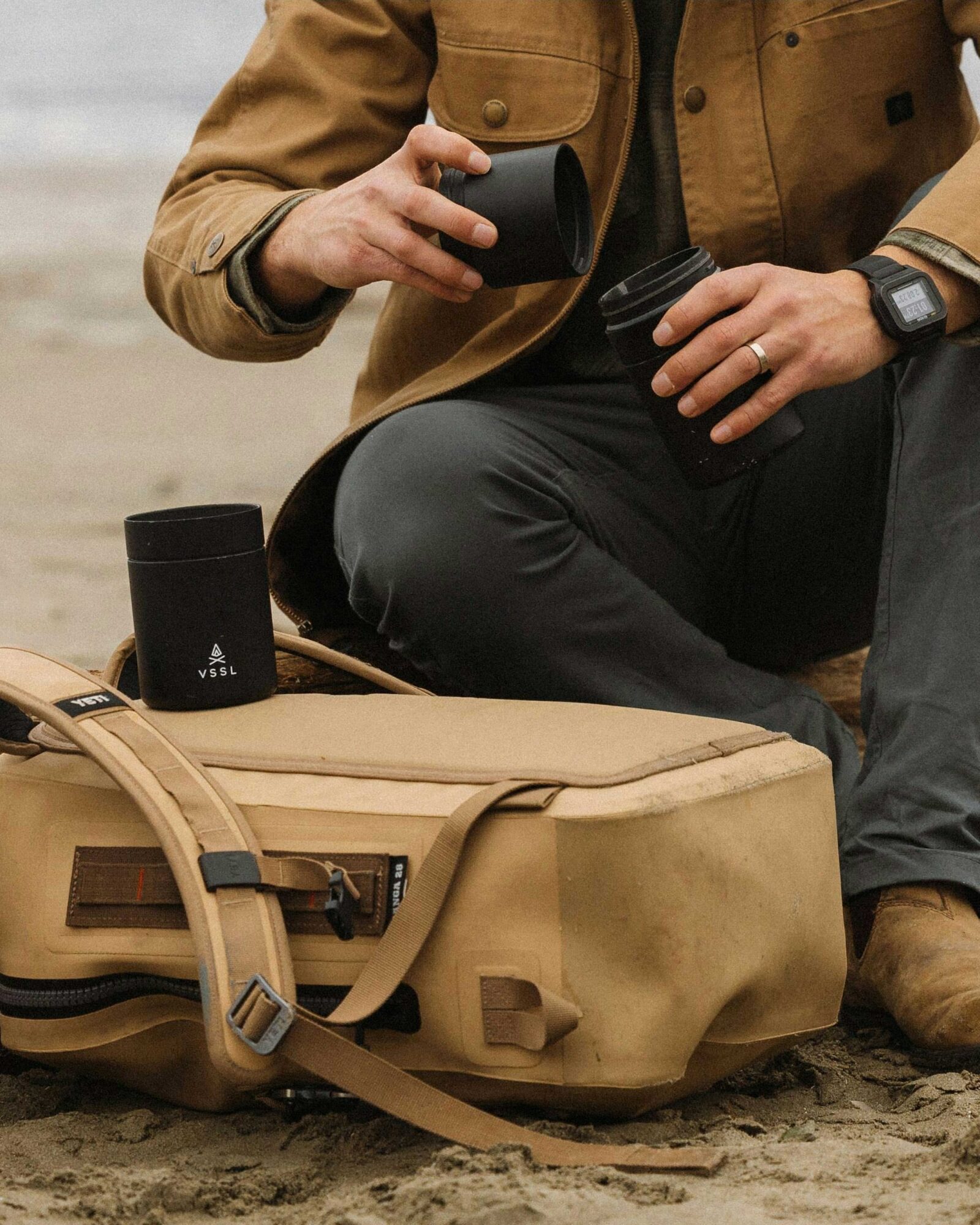 The VSSL Nest Pour Over Coffee Kit: World Class Campsite Coffee
