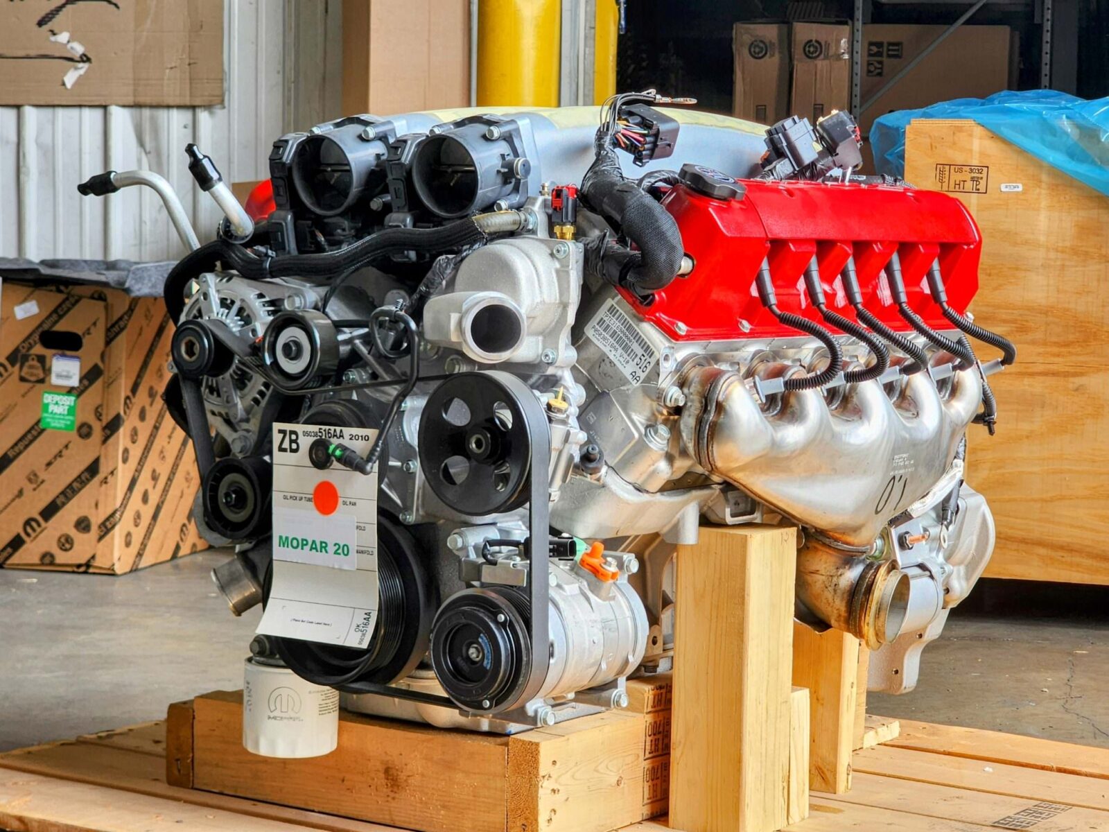 There's A New-Old-Stock Dodge Viper V10 Crate Engine For Sale