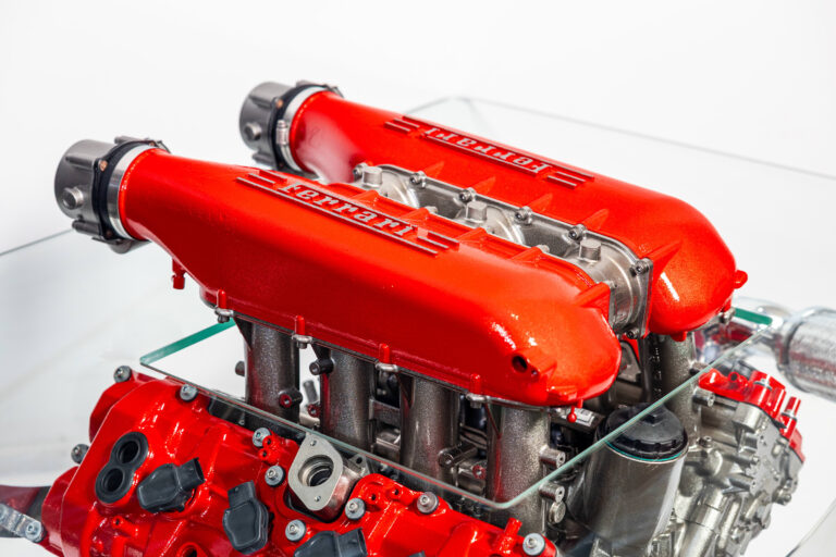 There's A Ferrari 458 Italia V8 Engine Coffee Table For Sale