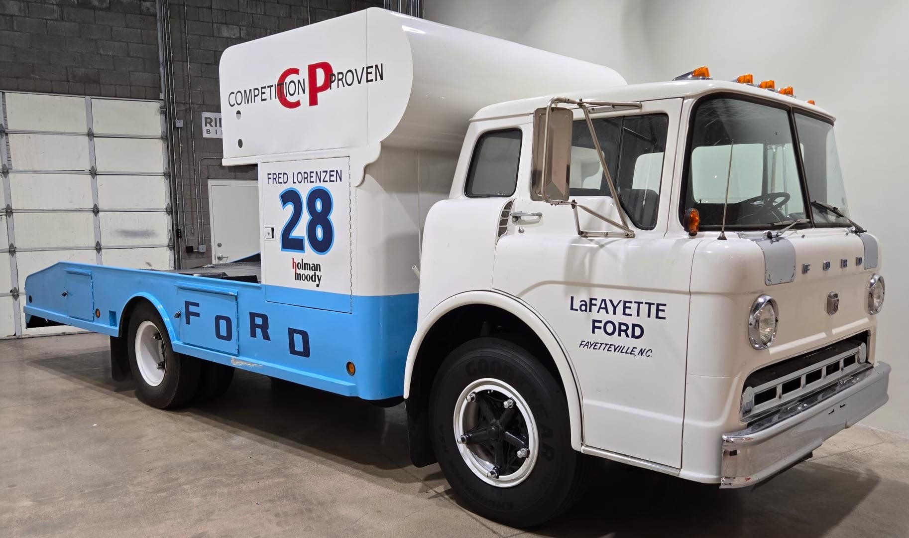 There's A Vintage 1972 Ford C700 Race Car Hauler For Sale