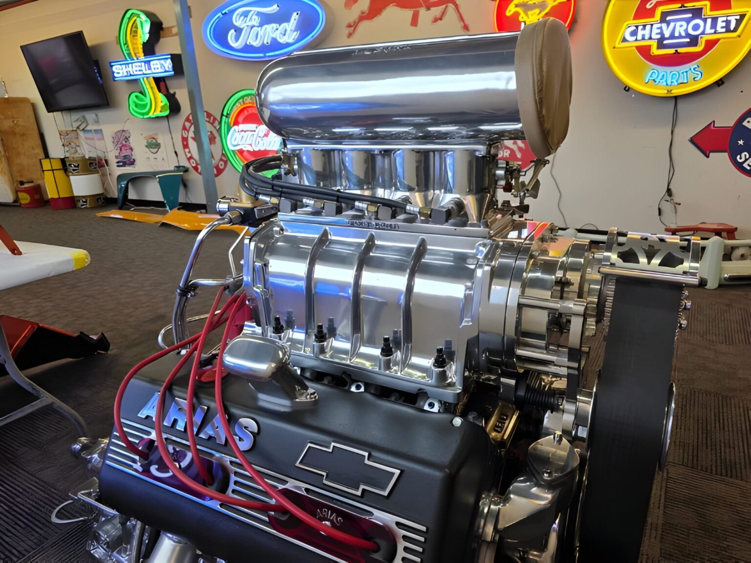 A Rare Hemi Chevrolet: The 739 BHP Arias 454 Hemi V8