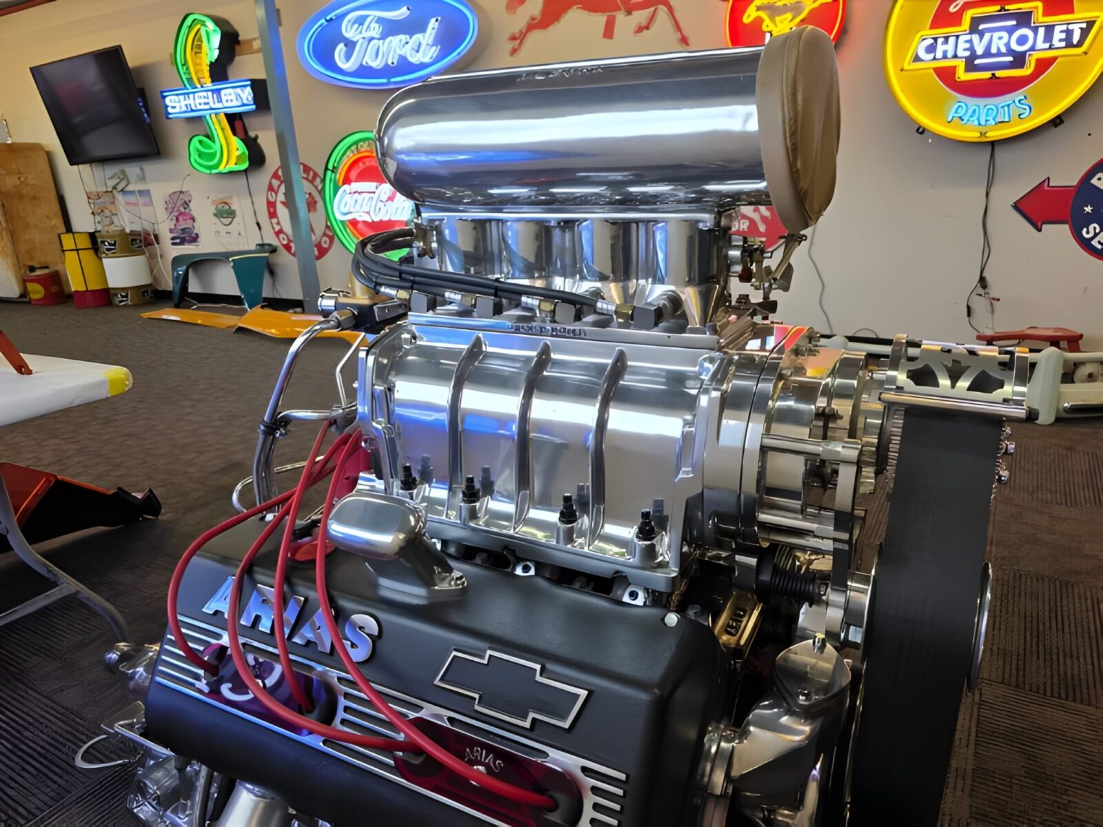 A Rare Hemi Chevrolet: The 739 BHP Arias 454 Hemi V8