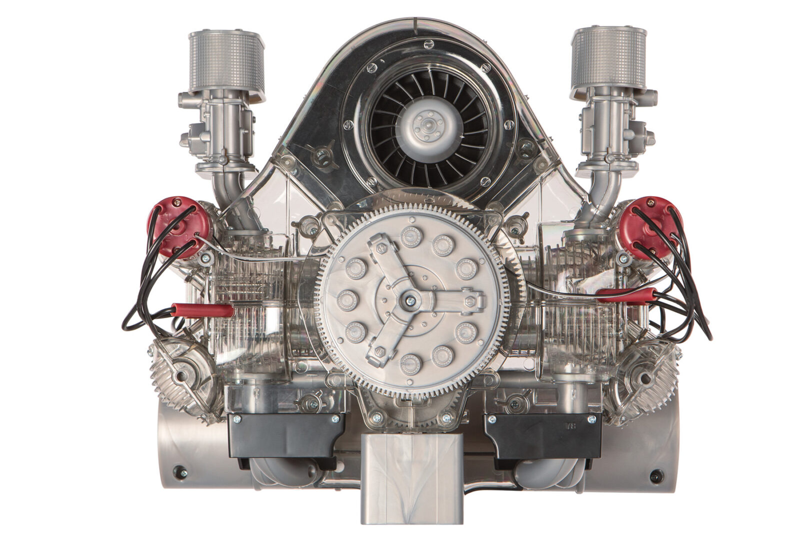 A Functional 1:3rd Scale Porsche Carrera Engine Model