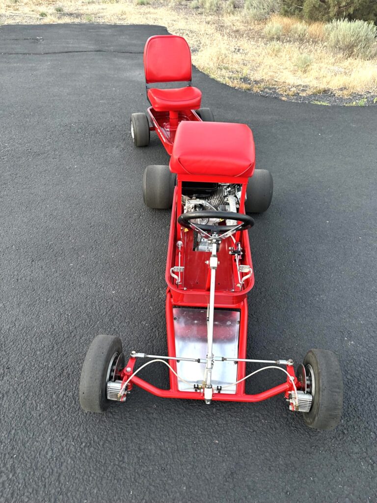 For Sale: A Radio Flyer Wagon Go-Kart (With Trailer)