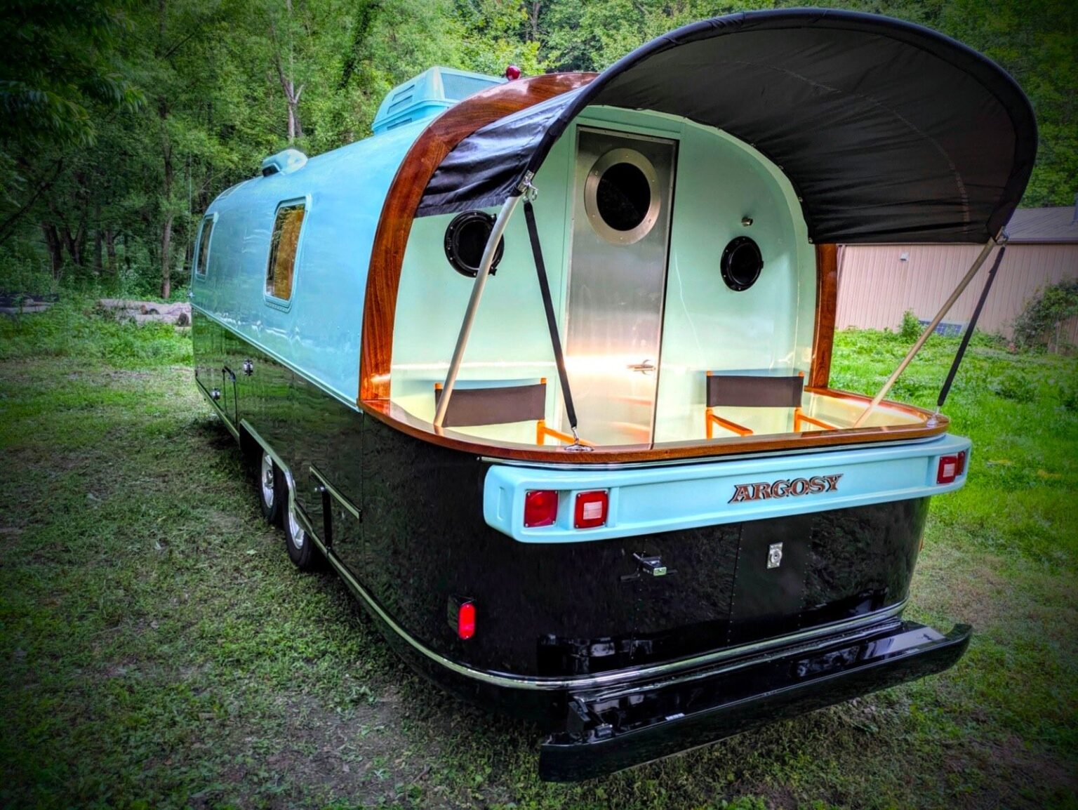 For Sale: A Beautiful Vintage Airstream With A Verandah Deck