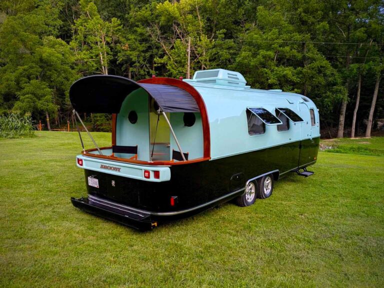 For Sale: A Beautiful Vintage Airstream With A Verandah Deck