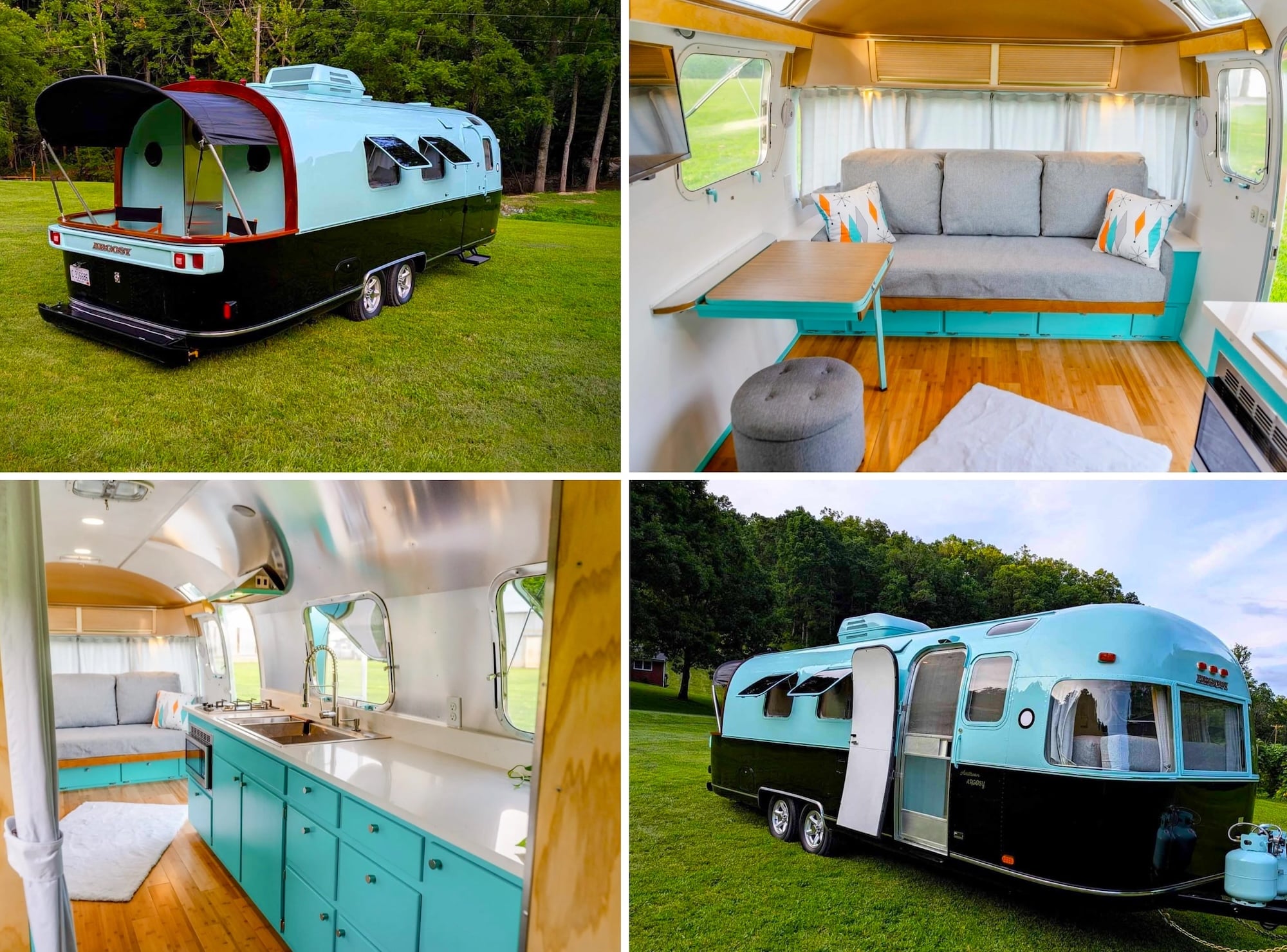 For Sale: A Beautiful Vintage Airstream With A Verandah Deck