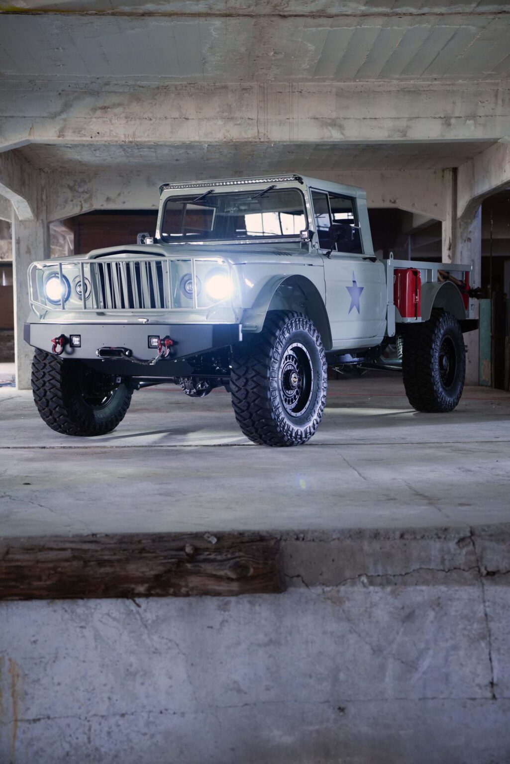 For Sale: A 485 BHP Hemi V8–Powered 1967 Kaiser-Jeep M715