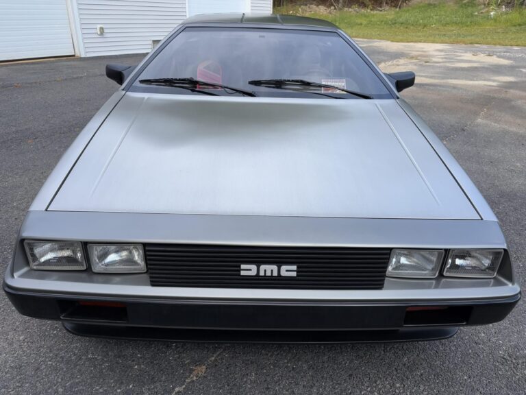A Turbocharged + Nitrous-Powered: A Fast 1981 DeLorean DMC-12 5-Speed