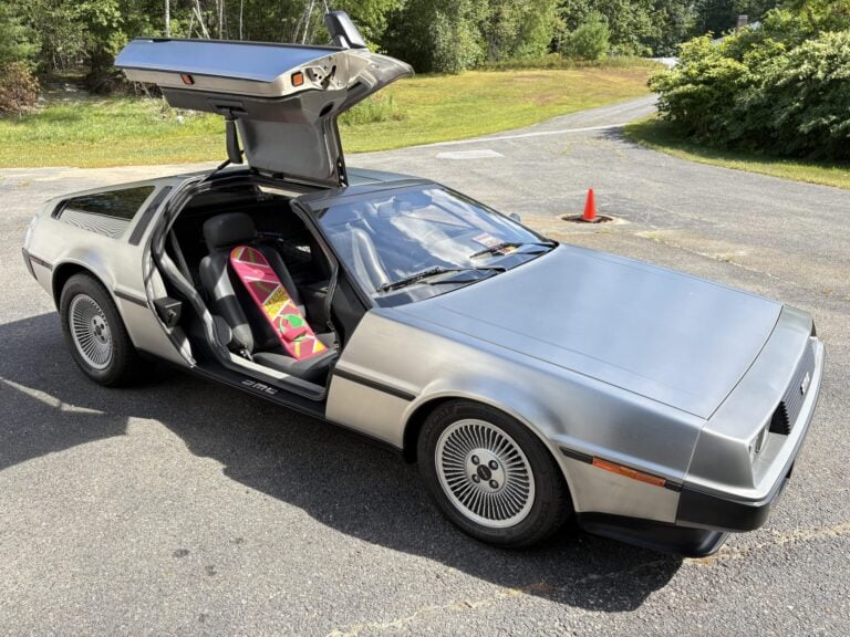 A Turbocharged + Nitrous-Powered: A Fast 1981 DeLorean DMC-12 5-Speed