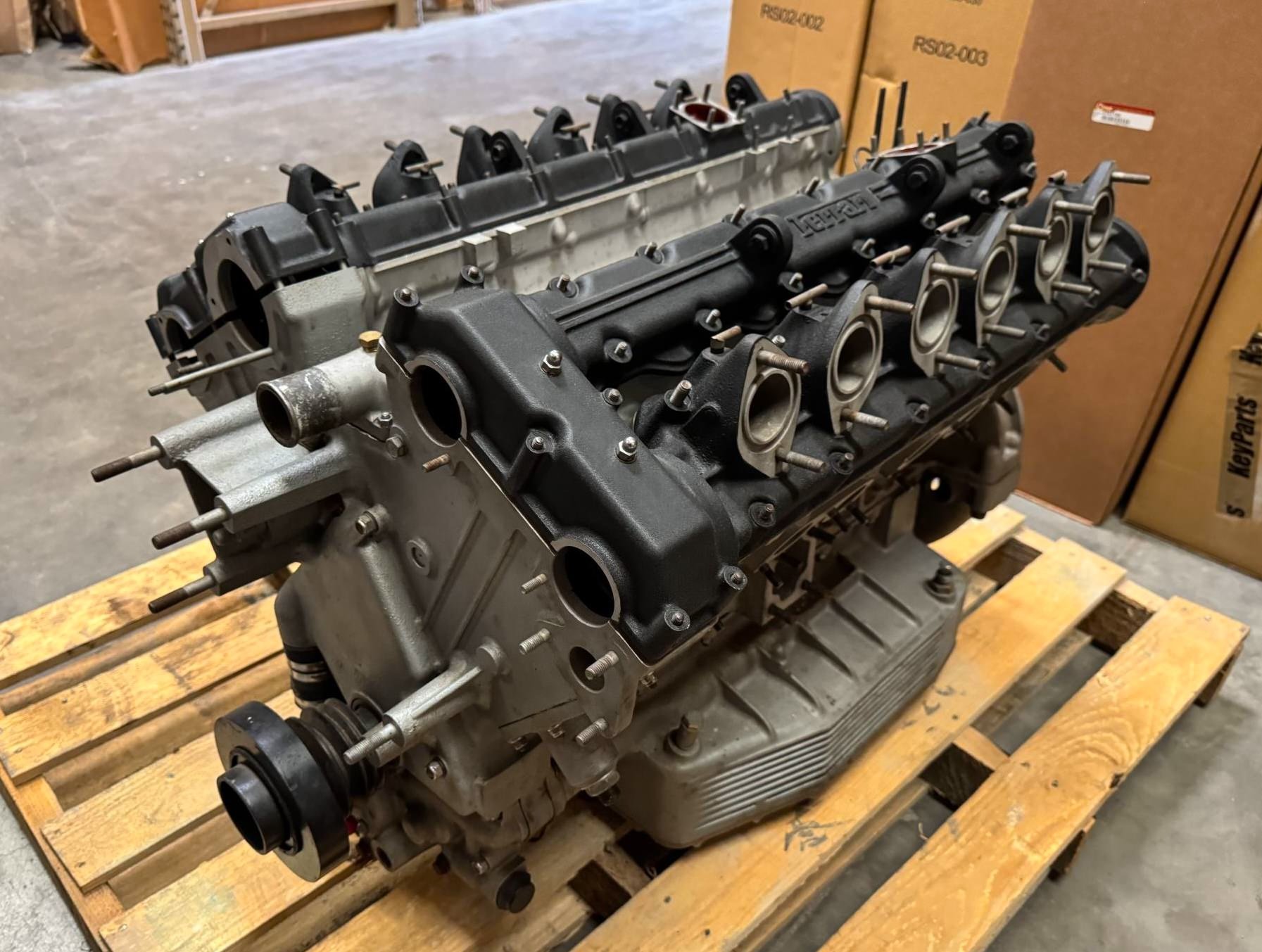 For Sale: A Rebuilt 340 BHP Ferrari Tipo F101 V12 Engine