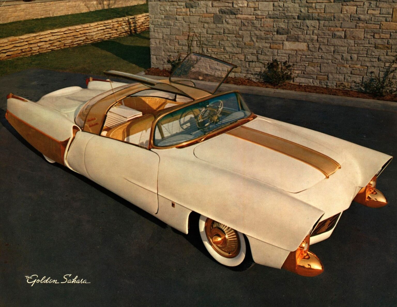 The Car With Glowing Tires: Jim Street's Golden Sahara II Is For Sale