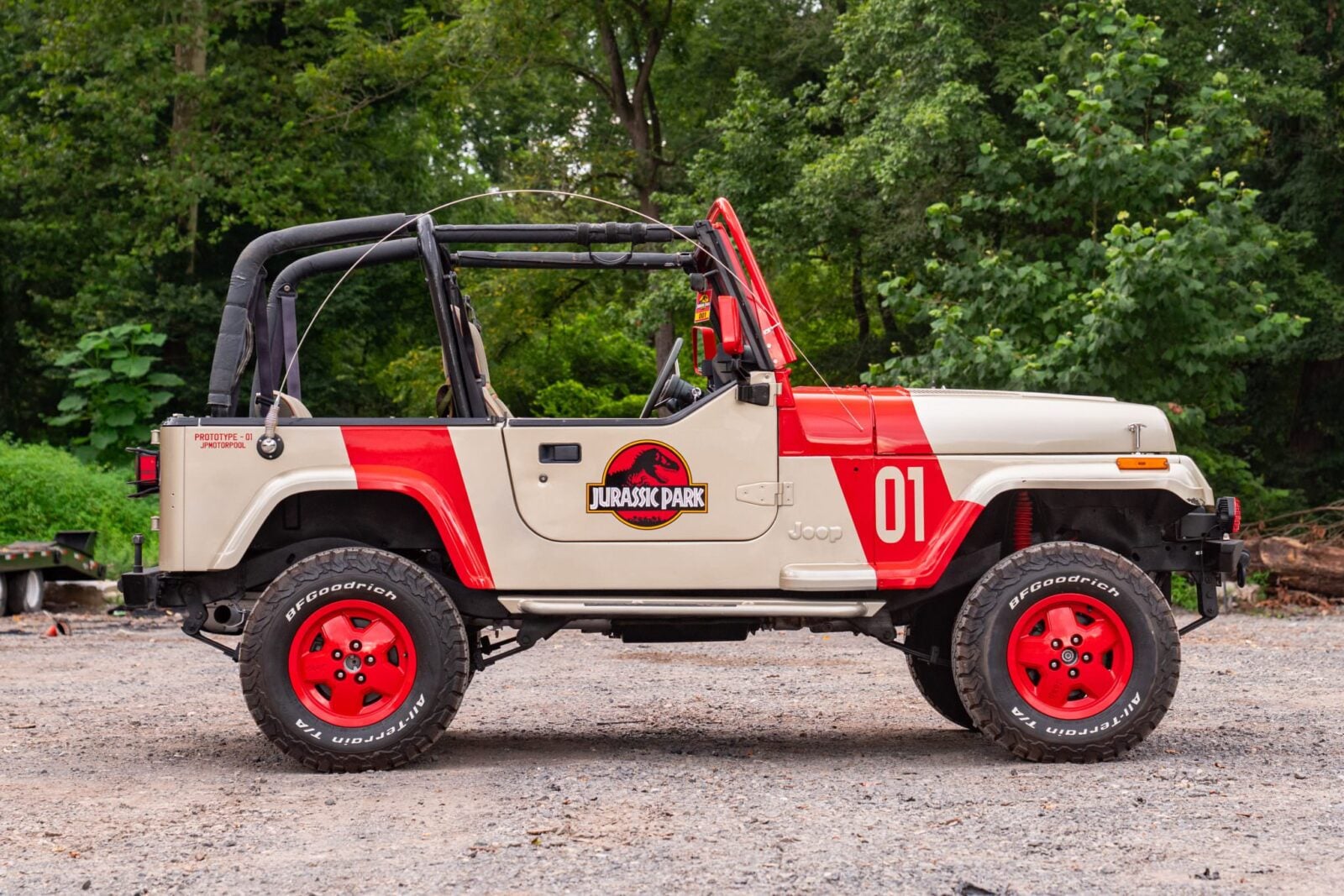 Jurassic Park Wrangler Jeep