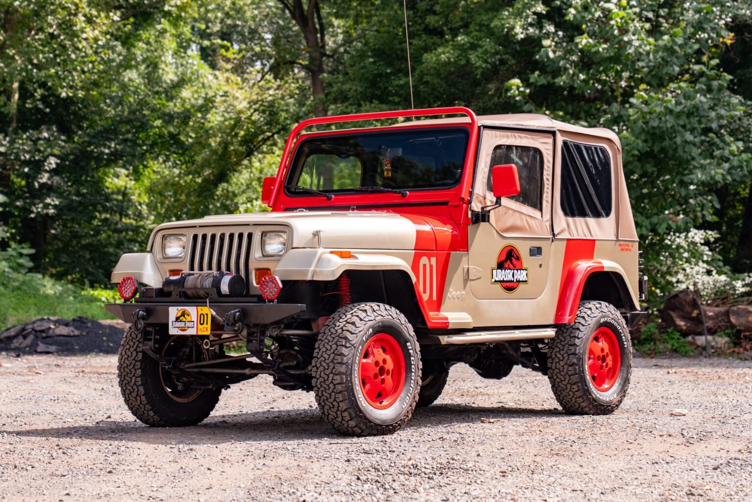 Jurassic Park Wrangler Jeep