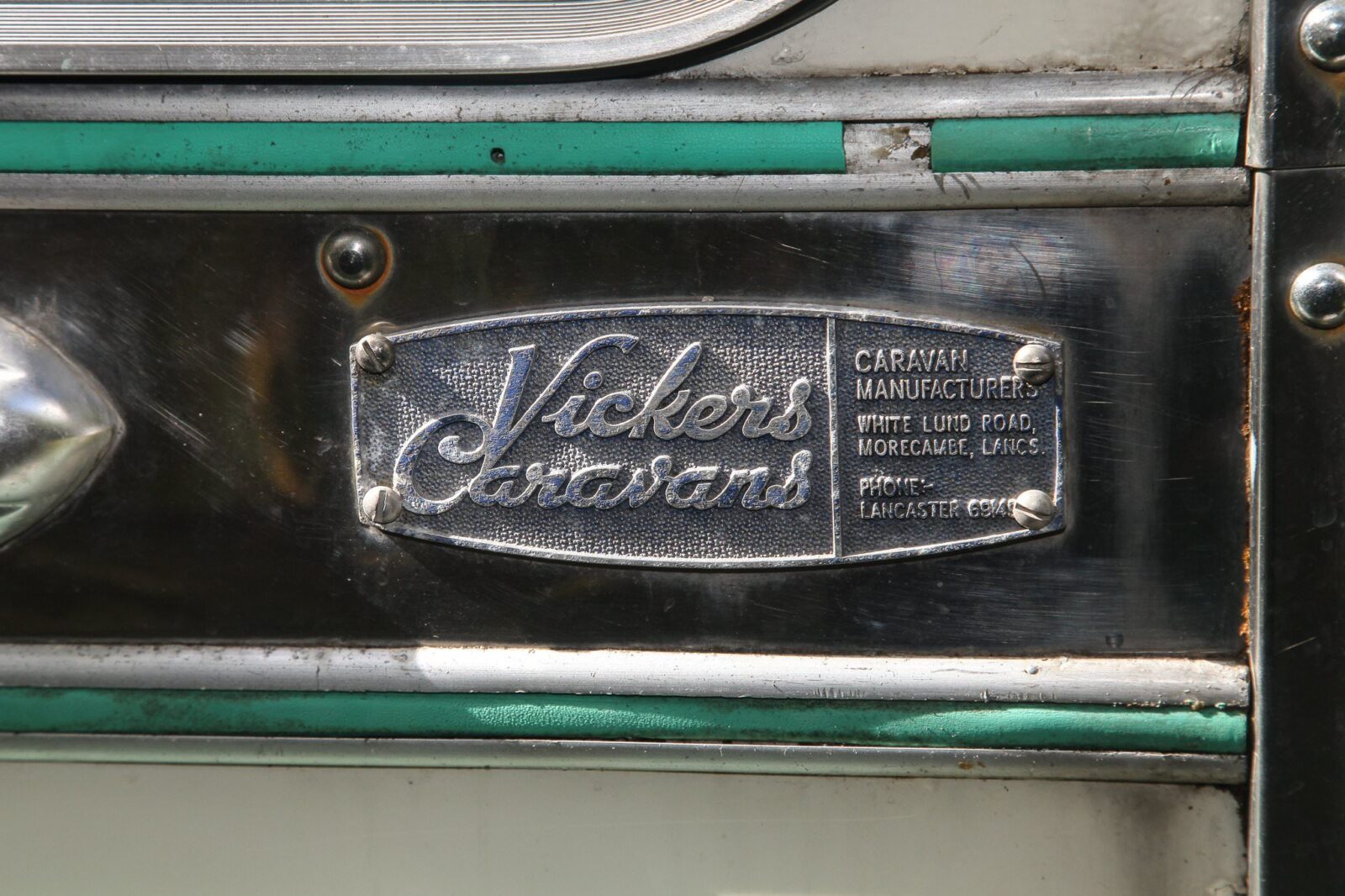 For Sale: A Rare Vickers Morecambe Caravan