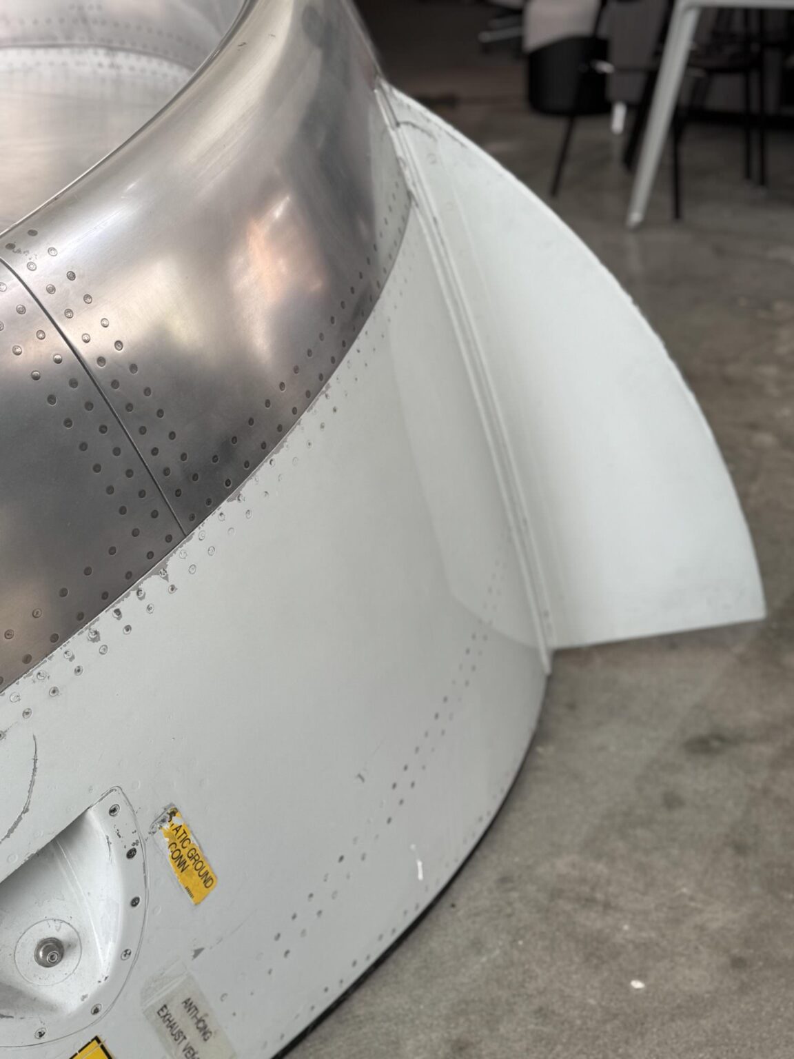 Better Than Anything At Ikea: A Douglas DC-8 Engine Cowl Desk