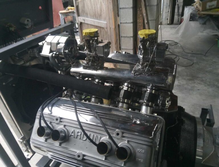 A 1950 Ford Flathead V8 - With Rare Ardun Heads