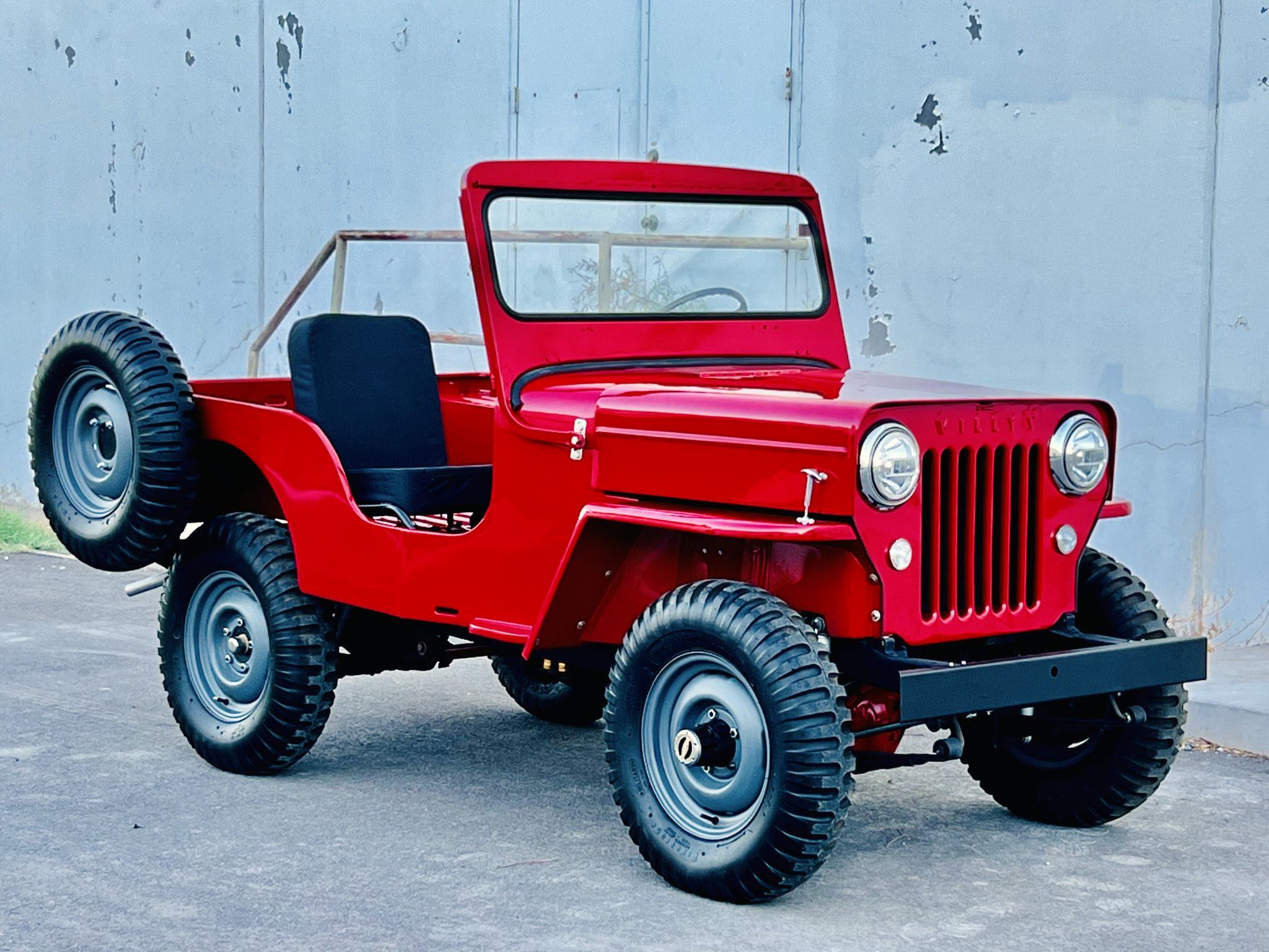 For Sale: A Restored Jeep CJ-3B
