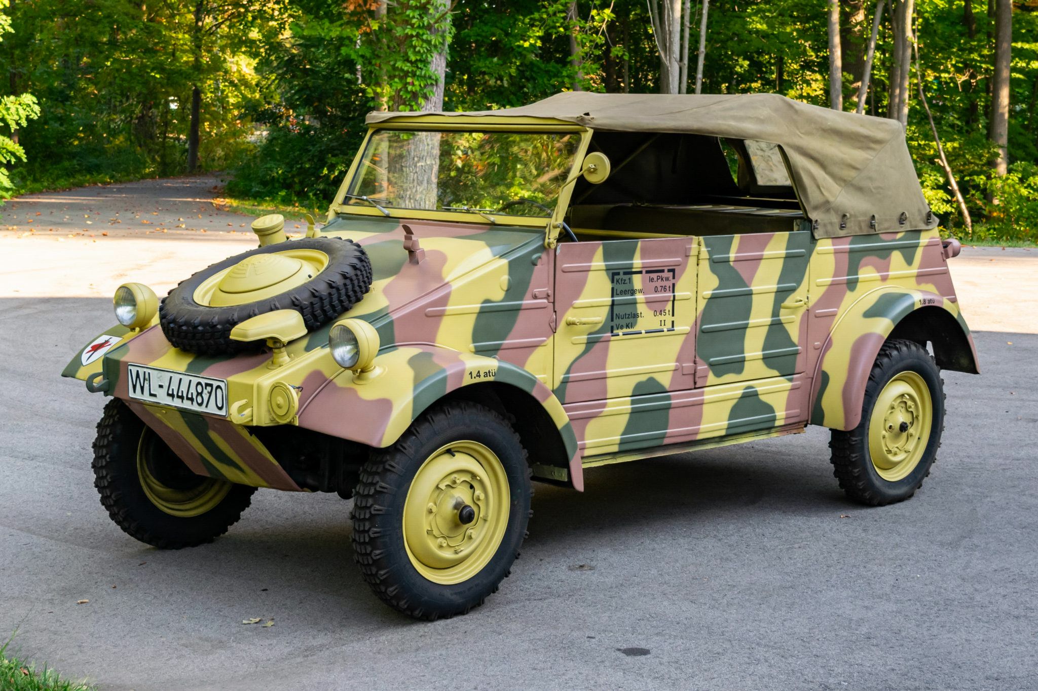 For Sale: A 1943 Volkswagen Kübelwagen From WWII