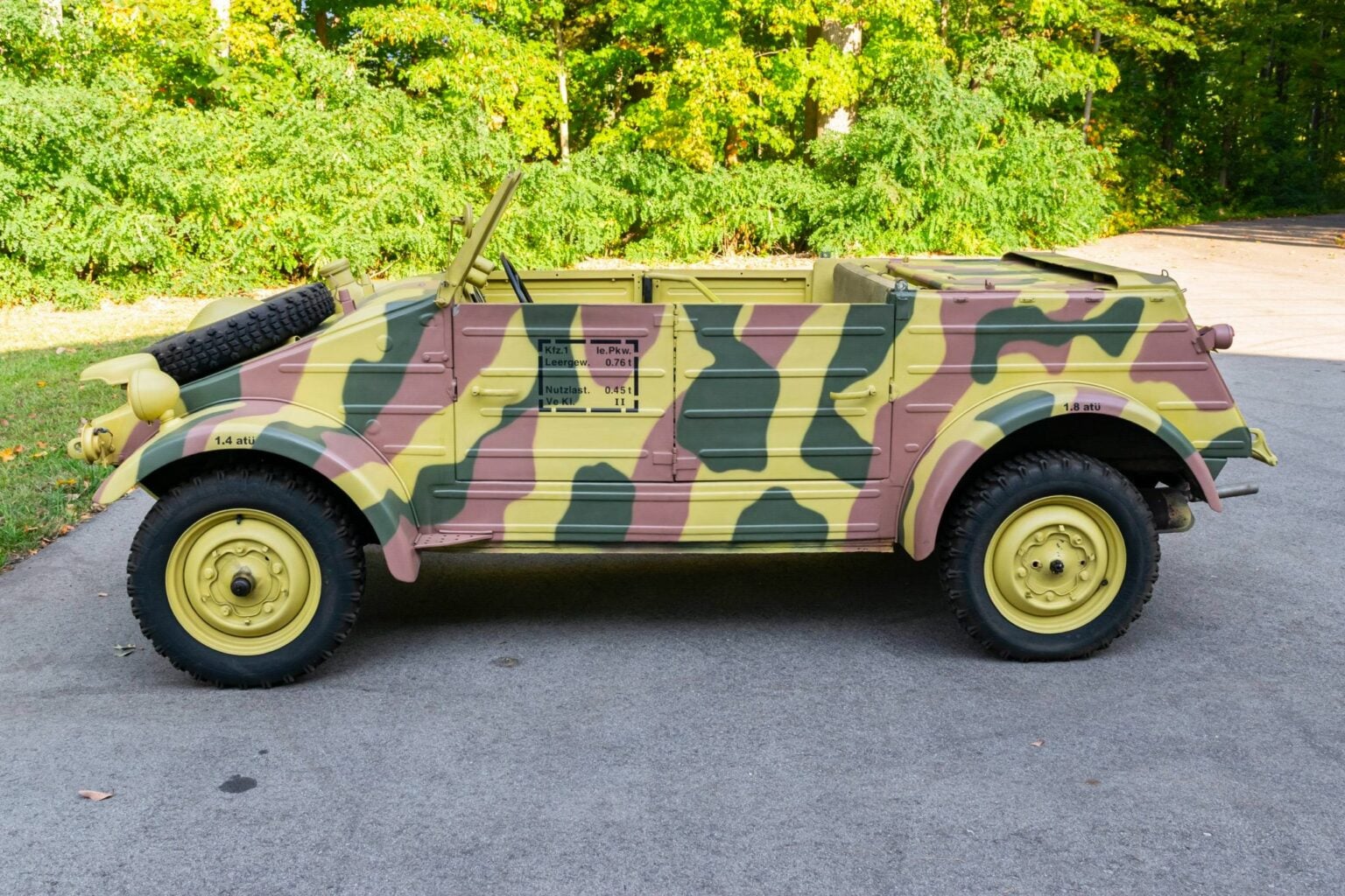 For Sale: A 1943 Volkswagen Kübelwagen From WWII